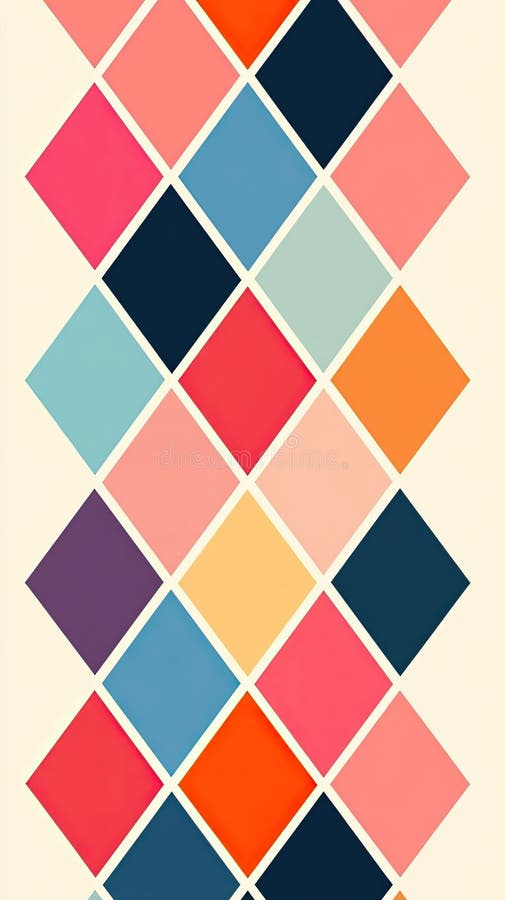 Modern Abstract Geometric Diamond Pattern Vector Design Background for ...