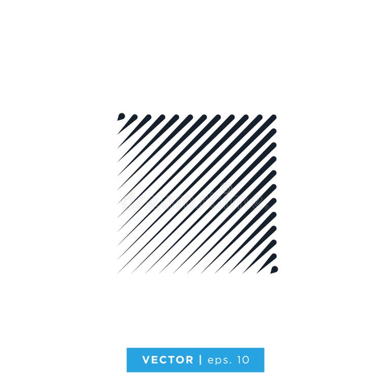 Modern Abstract Geometric Line Vector Design Template. Stock Vector ...