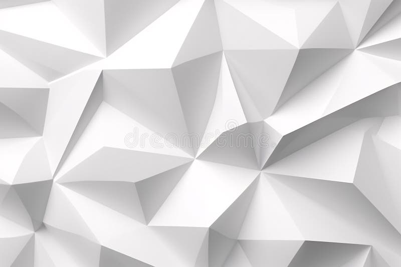 Modern Abstract Geometric Pattern with Overlapping Gray Triangles on a ...