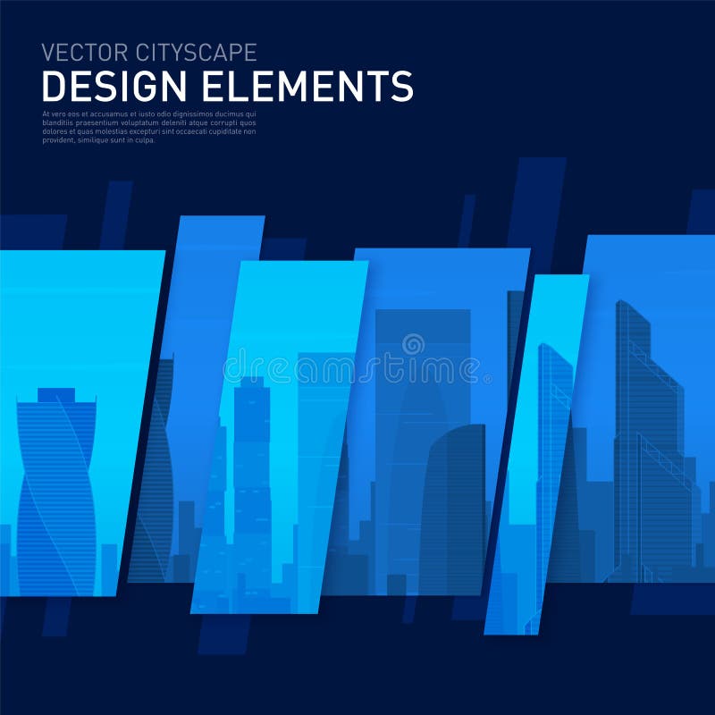 Modern Abstract Geometry Background for Investment Stock Vector ...