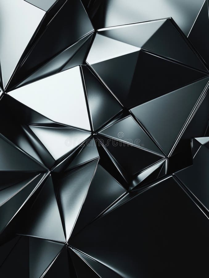 Modern Abstract Geometry Wallpaper Stock Illustration - Illustration of ...