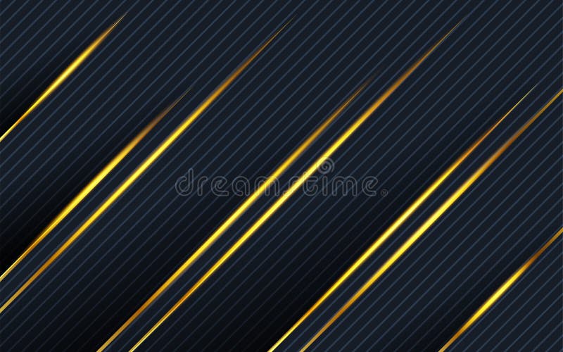 Modern Abstract Gold Line Background in Stripe Texture Stock Vector ...