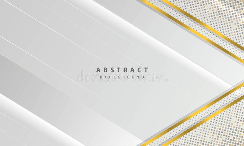 Modern Abstract Gold Line Silver Background Vector. Elegant Concept ...