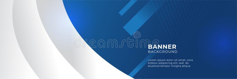 Modern Abstract Gradient Dark Navy Blue Technology Banner Background ...