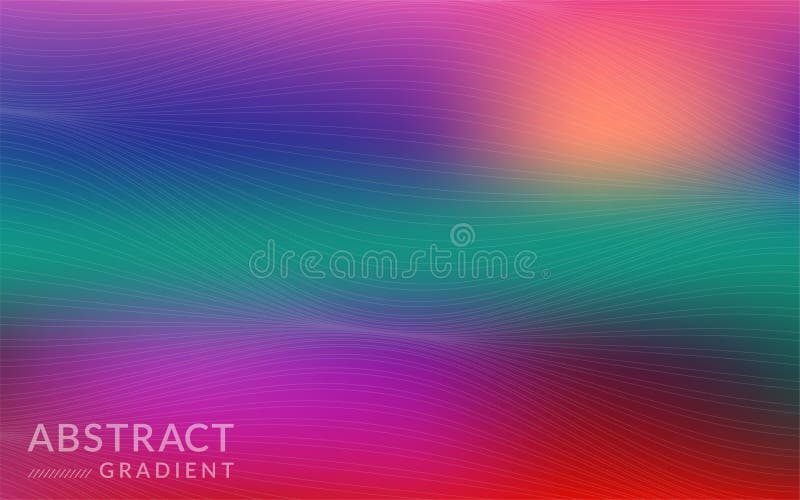Modern Abstract Gradient with Dynamic Lines Background Stock Vector ...