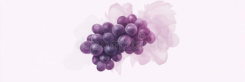 Modern Abstract Grape Bunch Logo Featuring Soft Purple Hues and ...