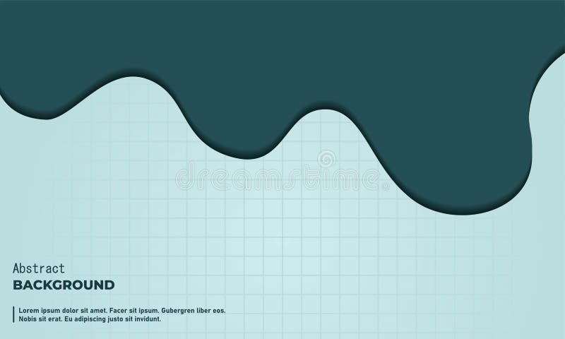 Modern Abstract Green Color Curve Background Stock Vector ...