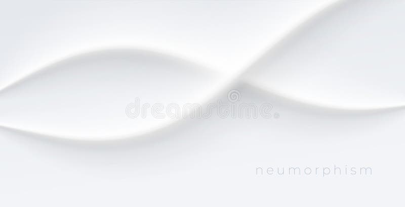 Modern and Abstract Grey Subtle Texture Banner in Neumorphism Style ...