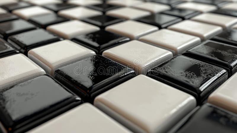 This Modern Abstract Grid Wallpaper Illustration Boasts a Seamless ...