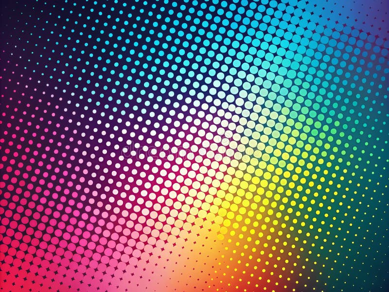 Modern Abstract Halftone Dot Patterns Versatile Textures for ...