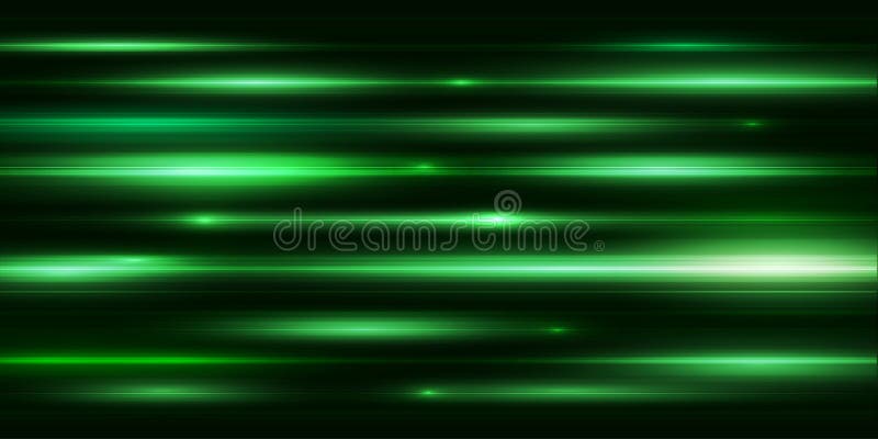 Modern Abstract High-speed Green Light Effect. Vector EPS10. Stock ...