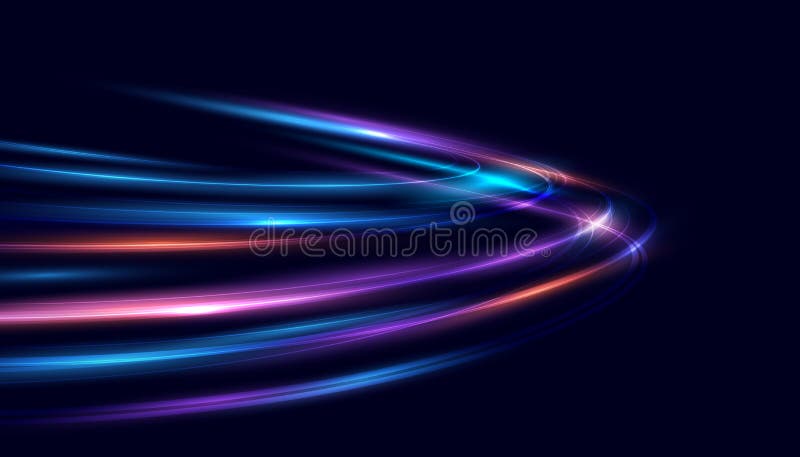 Futuristic Dynamic Motion Technology. Motion Pattern for Banner or ...