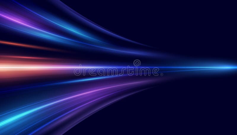 Modern Abstract High-speed Motion Effect. Futuristic Dynamic Motion ...