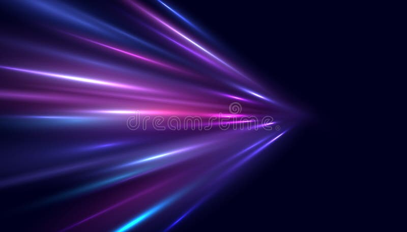 Modern Abstract High-speed Motion Effect. Futuristic Dynamic Motion ...