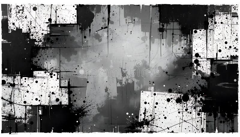 Modern Abstract Image Featuring a Dynamic Composition Stock ...