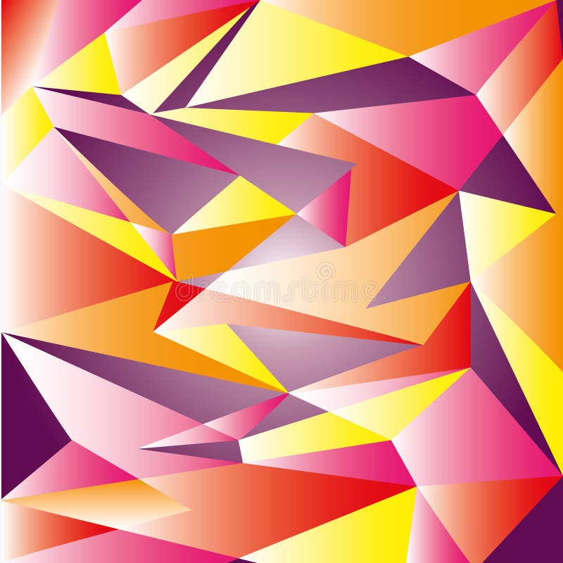 Modern Abstract Indented Saturated Design Background. Stock ...