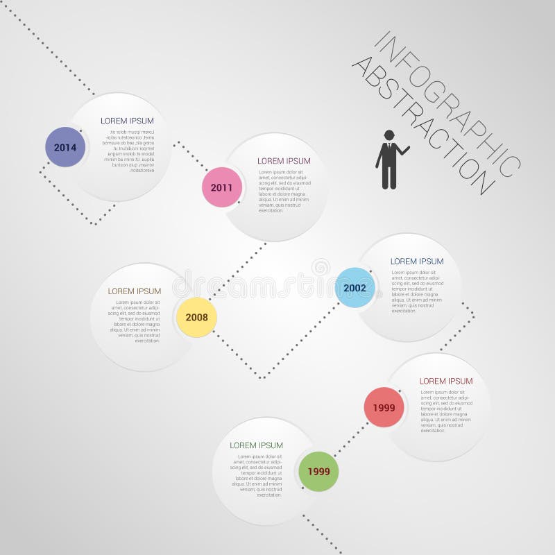 Modern Abstract Infographics Timeline Vector Stock Vector ...