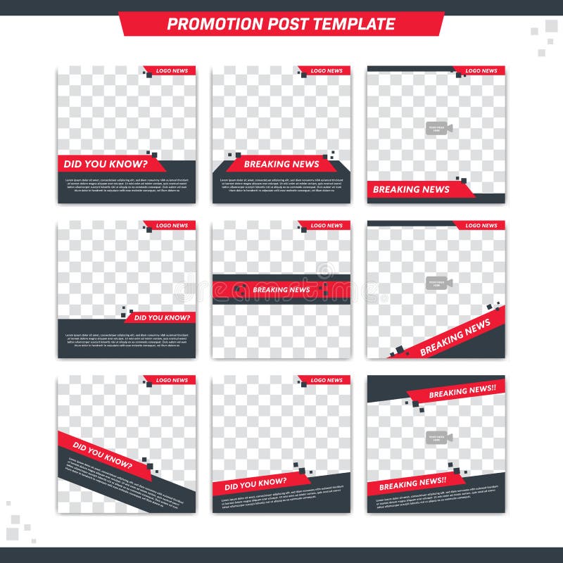 Modern Abstract Instagram Social Media Posting Template and Internet ...