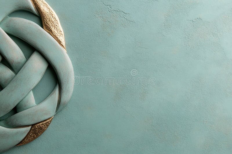 Modern Abstract Interpretation of Celtic Knots Softly Embossed into a ...