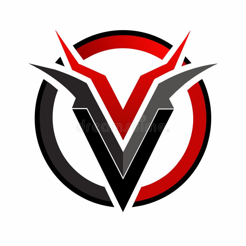 A Modern, Abstract Logo Design Featuring Interlocking Letters in Bold ...