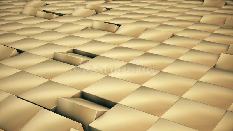 Modern Abstract Metal Grid Surface Loopable Rotate Wave of Bright Gray ...