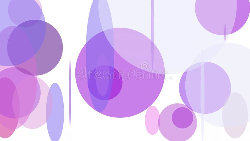 Abstract Violet Circle and Ellipses Animation Stock Footage - Video of ...