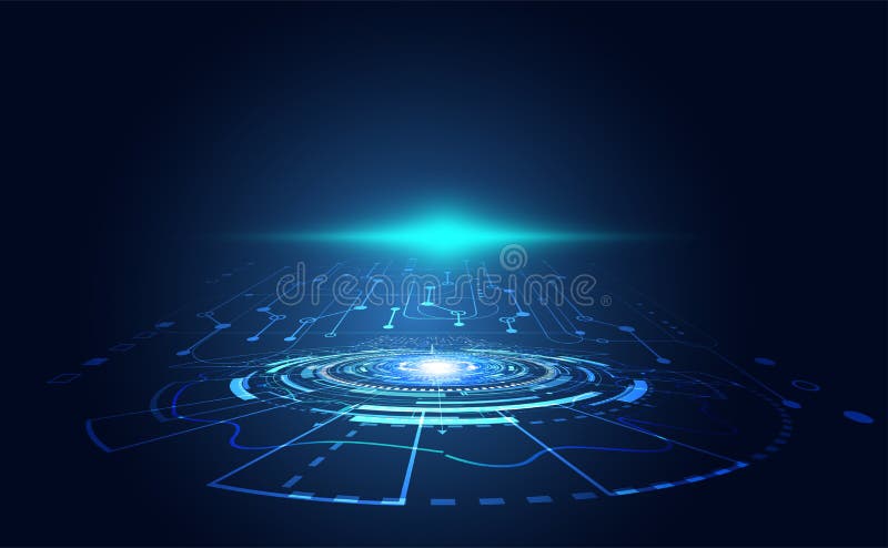 Modern Abstract Network Science Connection Technology Line Dot and ...