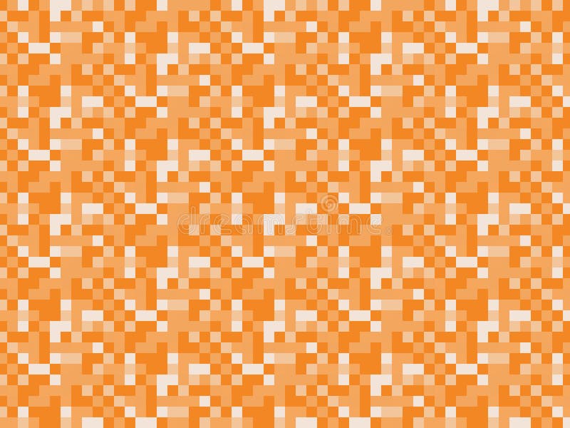 Modern Abstract Orange Pixel Low Poly Pattern Design Stock Vector ...