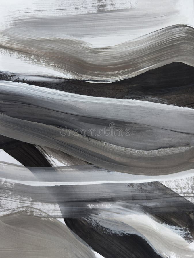 Modern Abstract Painting. Contemporary Art. Stock Illustration ...