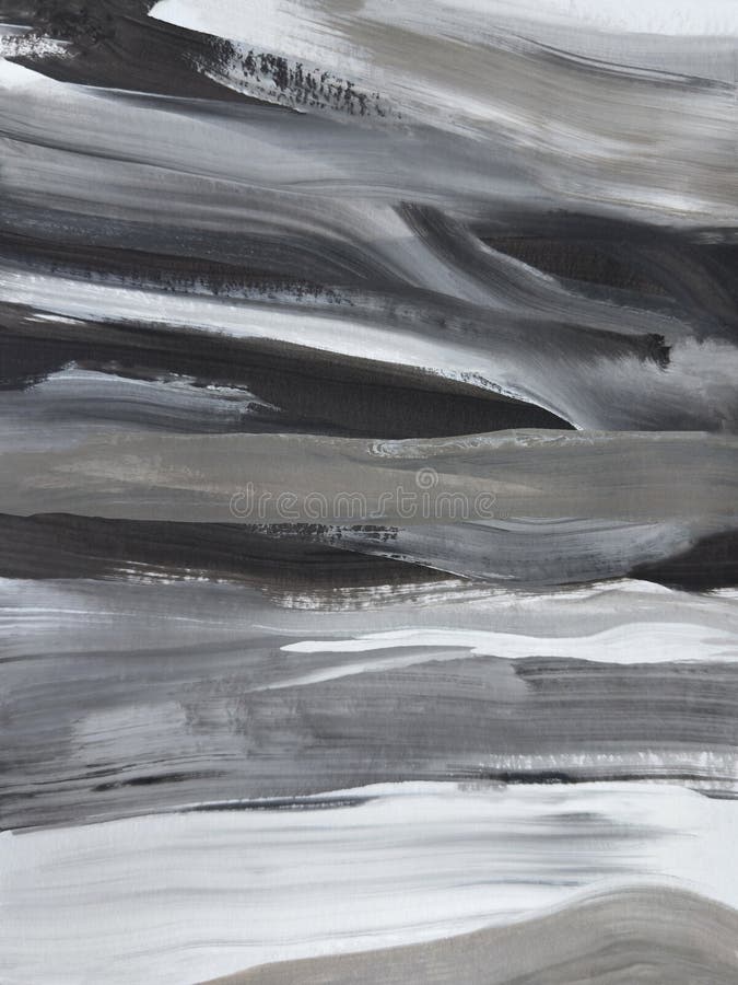 Modern Abstract Painting. Contemporary Art. Stock Illustration ...