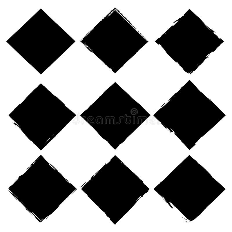 Retro Squares Rays. Wave Pattern. Vintage Aesthetic. Vector ...