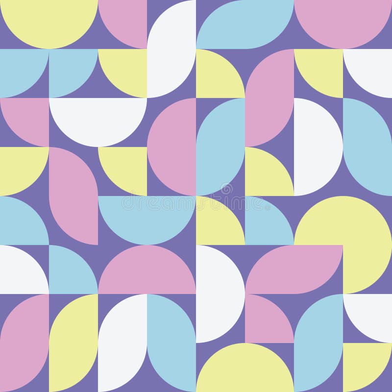 Modern Abstract Pattern . Minimalist Geometric Design. Seamless Pattern ...