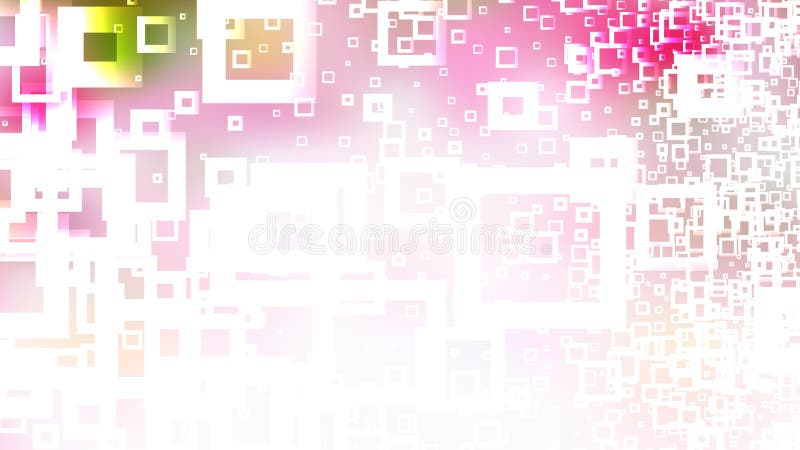 Modern Abstract Pink and White Squares Background Design Stock Vector ...