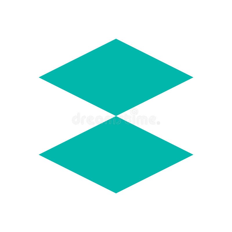 Modern Abstract Polygon Shape Stock Illustration - Illustration of ...