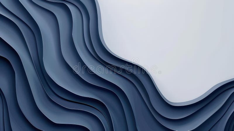 Modern Abstract Poster Design with Grey Background and Dynamic Waves ...