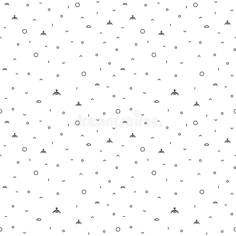 Modern Abstract Seamless Pattern Stock Vector - Illustration of vector ...