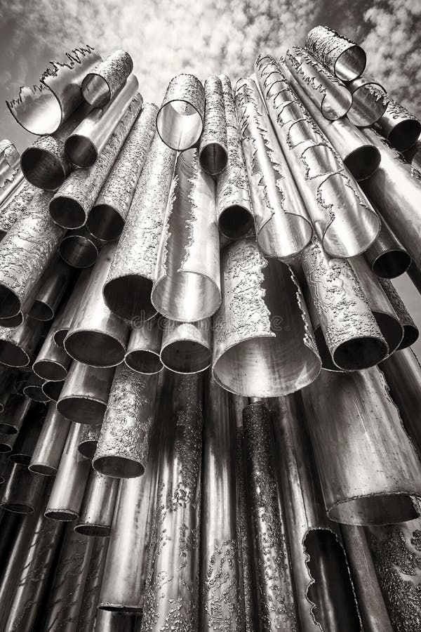 Modern Abstract Sibelius Monument Editorial Stock Photo - Image of ...