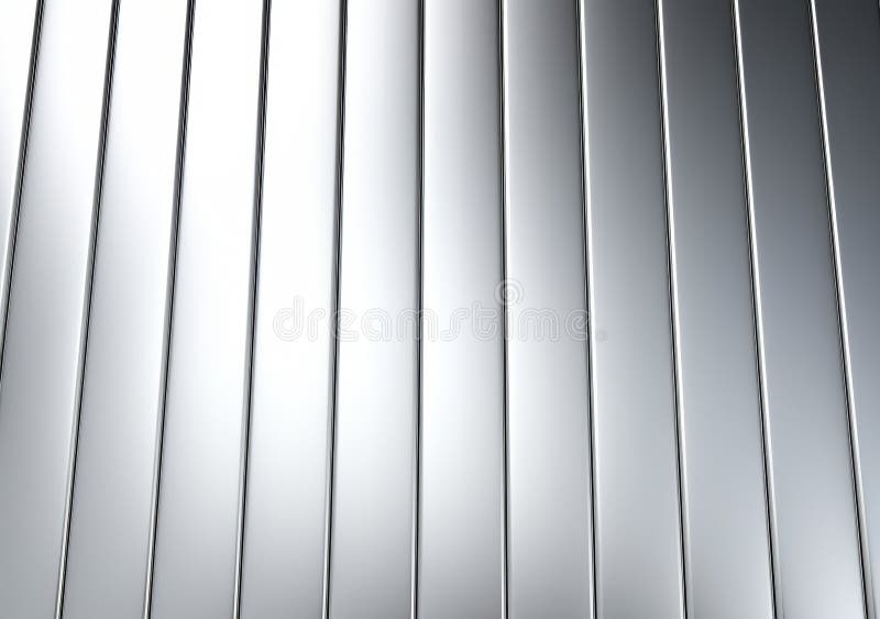 Modern Abstract Silver Parallel Stripes Pattern - Minimalist Geometric ...