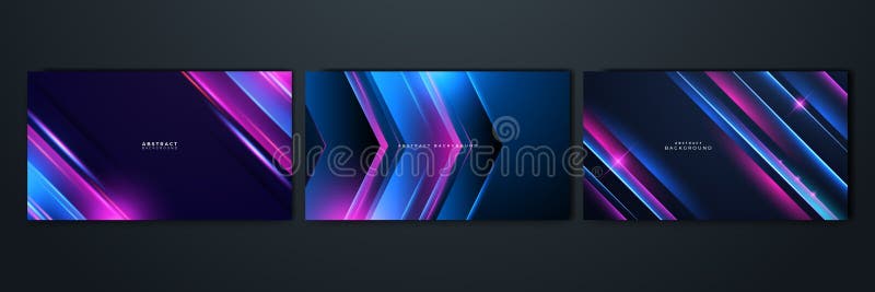 Modern Abstract Speed Line Background. Dynamic Motion Speed of Light ...