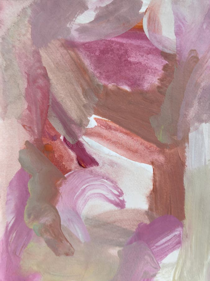 Modern Abstract Spring Background. Contemporary Expression Art. Stock ...