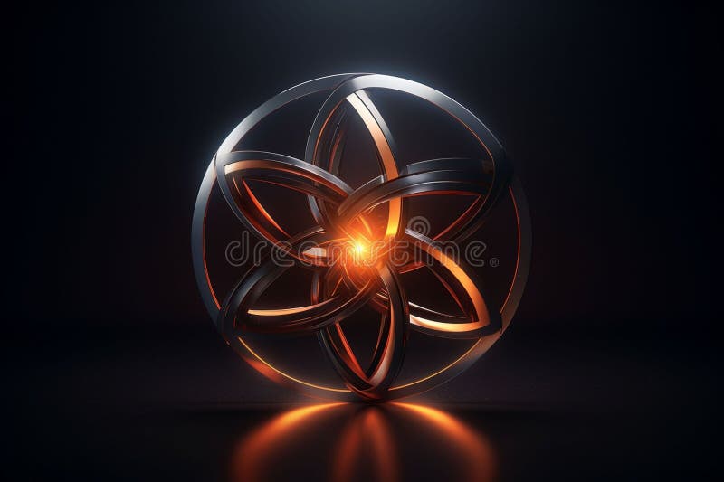 Modern and Abstract Star Logo Design with Stock Illustration ...