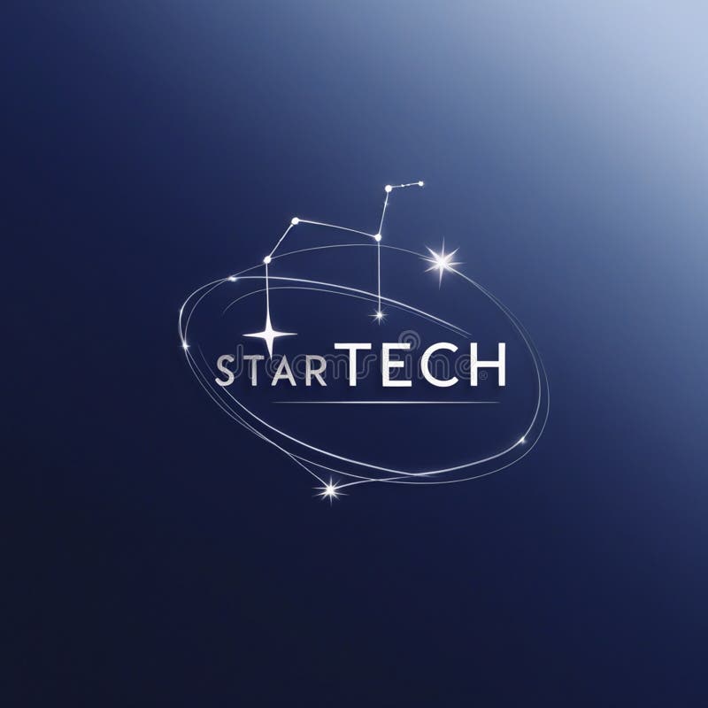StarTech Logo, Modern Tech Logo, Constellation Logo, Star Logo Design ...