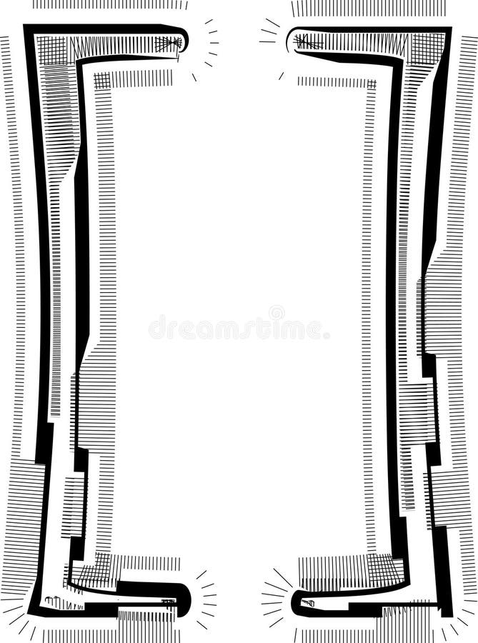 Modern Abstract Striped Design Symbol with Lines Stock Vector ...