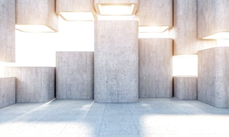 Modern abstract structure stock illustration. Illustration of polygonal ...