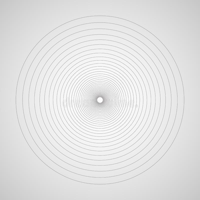 Modern Abstract Swirl Design. Vector Circles Stock Vector ...