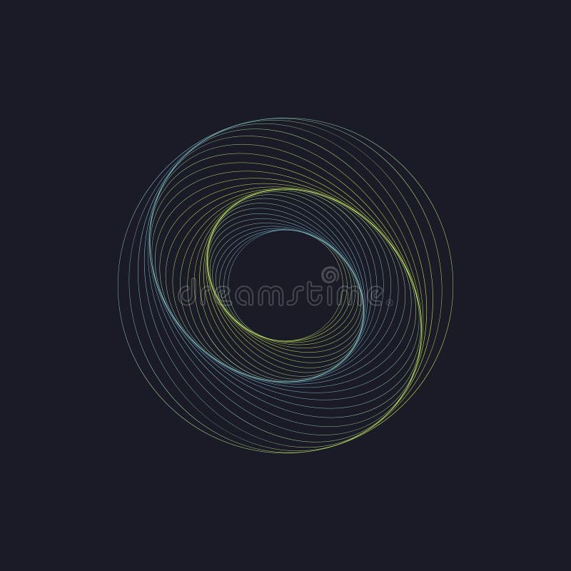 Modern Abstract Swirl Design. Vector Illustration Stock Vector ...