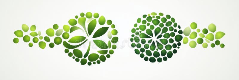 The Modern and Abstract Abstract Teal Dotted Wheel Design Serves As a ...