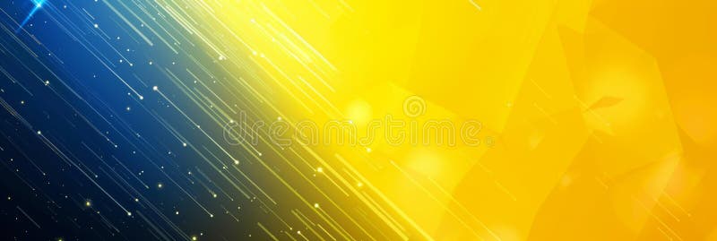 This is a Modern Abstract Tech Background Featuring Blue and Yellow ...