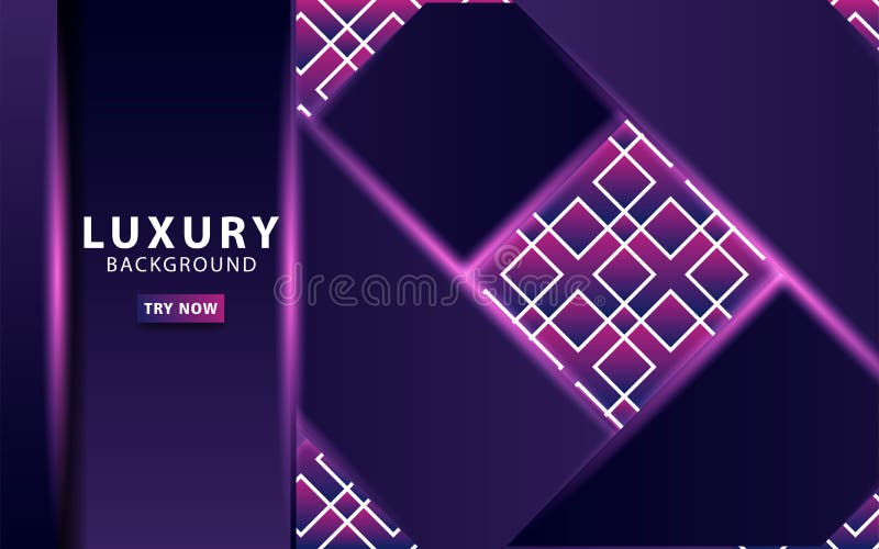 Modern Abstract Technology Purple Vector Background with Purple Light ...