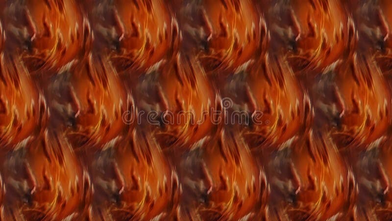 Modern Abstract Wallpaper with Orange Shade and Repeating Geometric ...